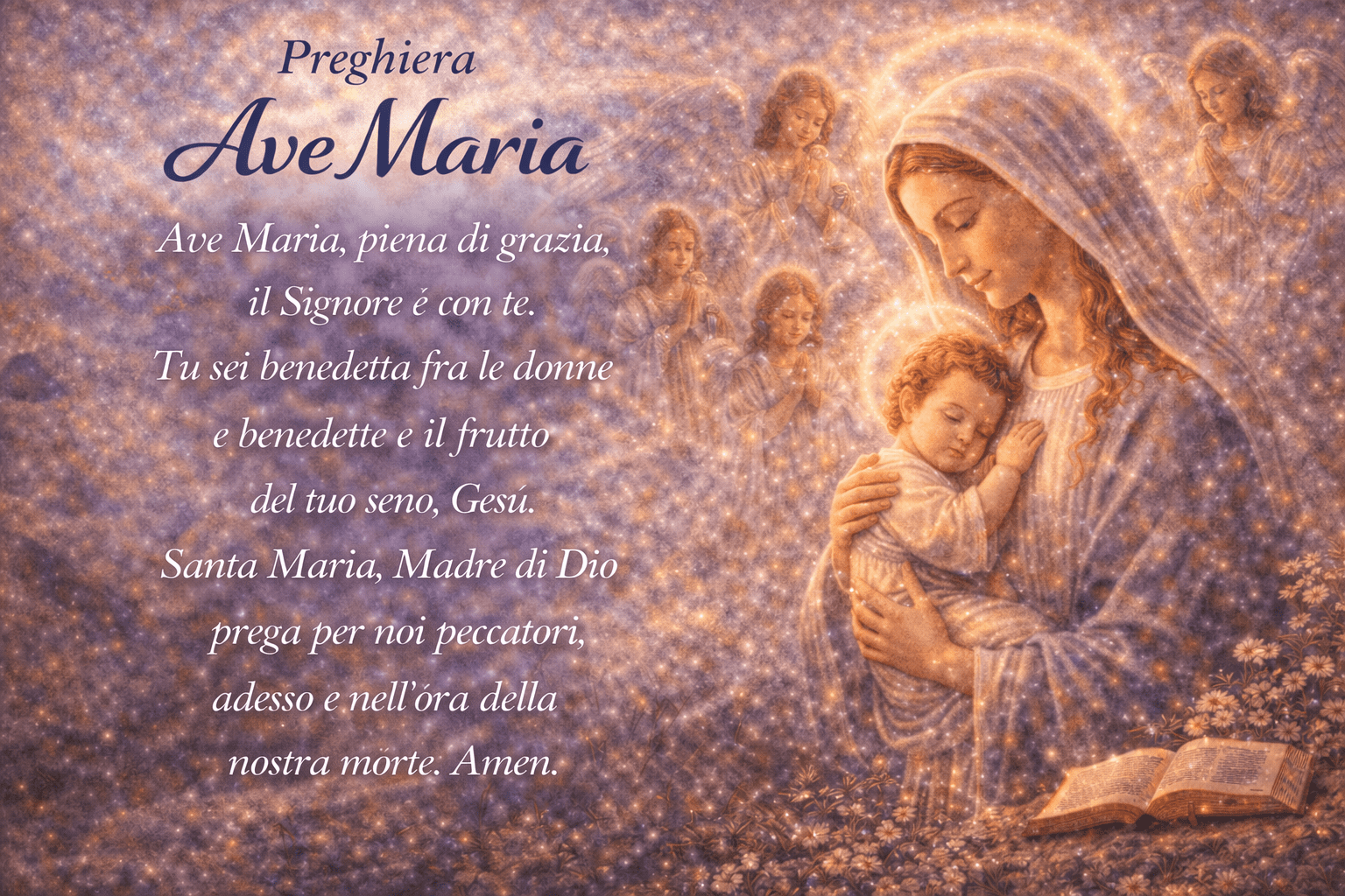 Preghiera Ave Maria – testo completo e significato - fedeviva